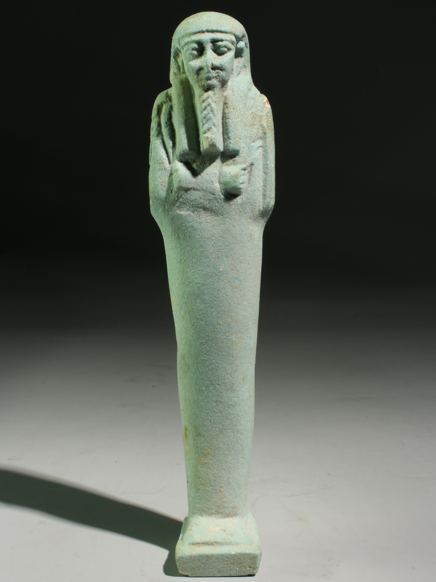 Alexander Ancient Art - An Egyptian Faience Shabti
