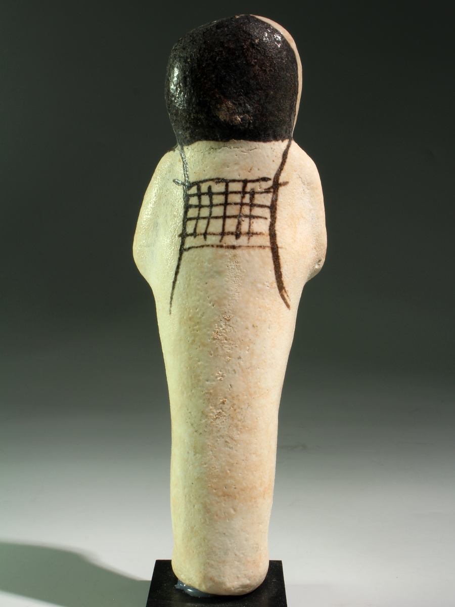 Alexander Ancient Art - An Egyptian Faience Shabti for Maatptah