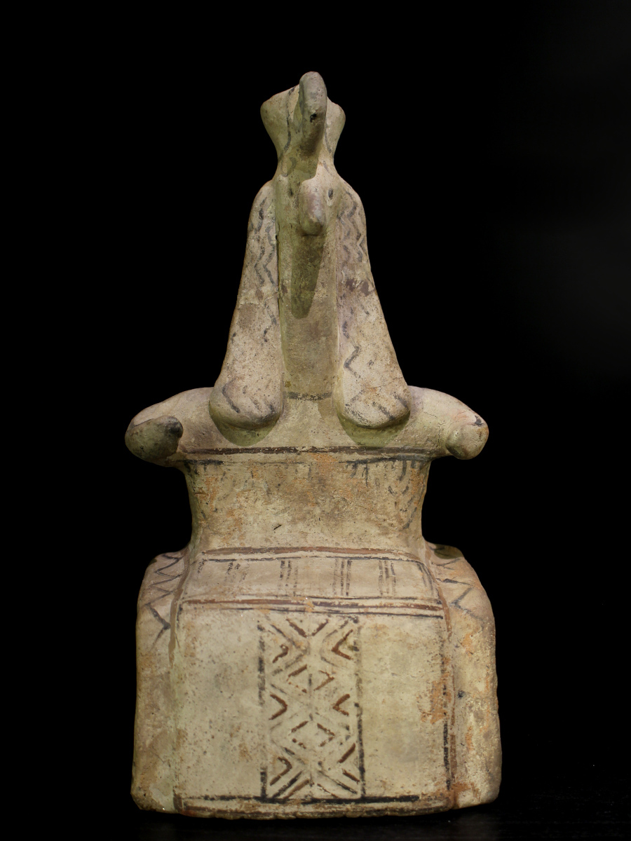 Alexander Ancient Art - A Boeotian Terracotta Figure of a Seated Goddess