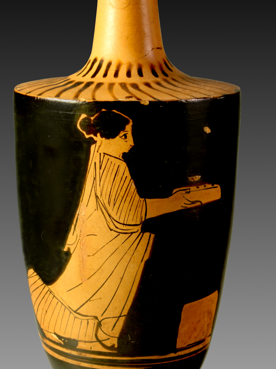 Alexander Ancient Art - An Attic Red Figure Lekythos