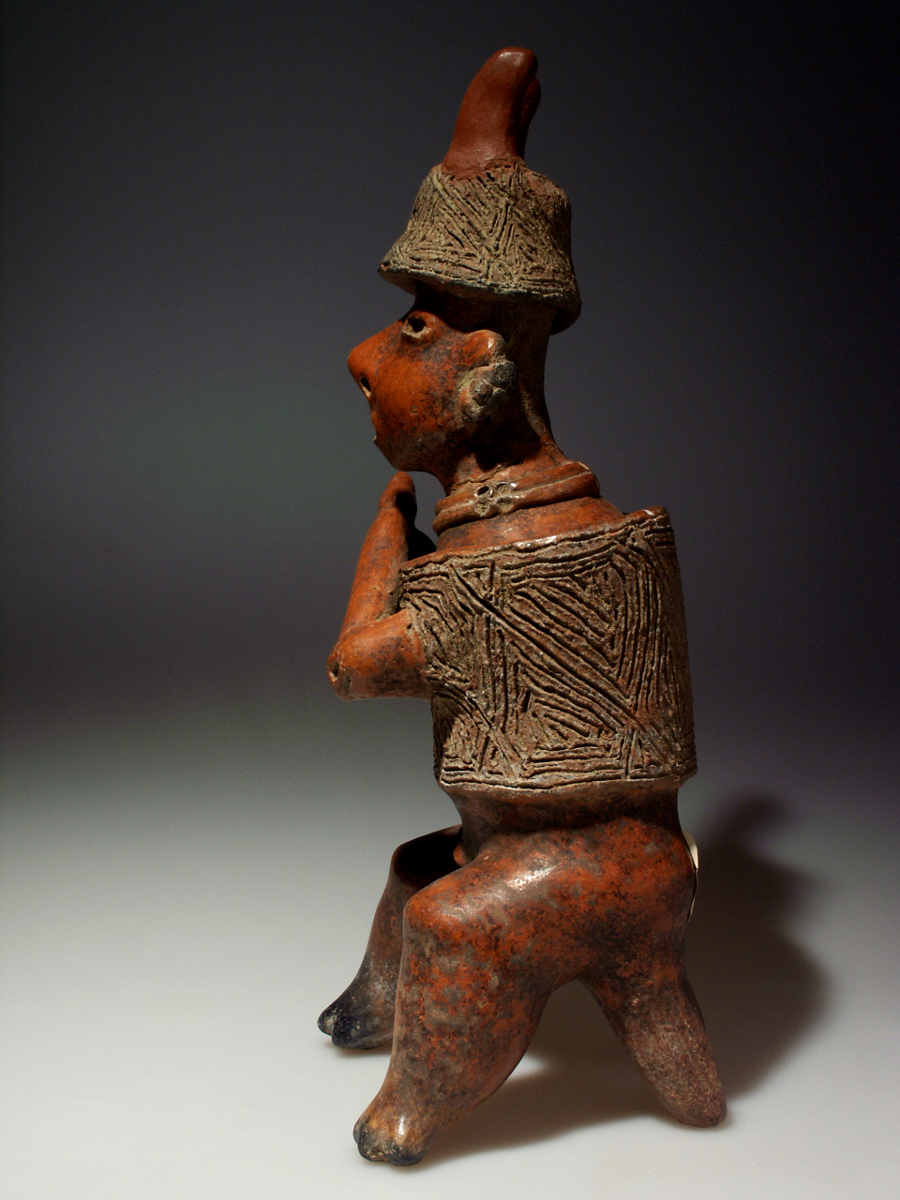 Alexander Ancient Art - A Nayarit Seated Warrior