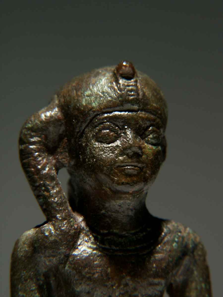 Alexander Ancient Art - A Bronze Statuette of Harpokrates