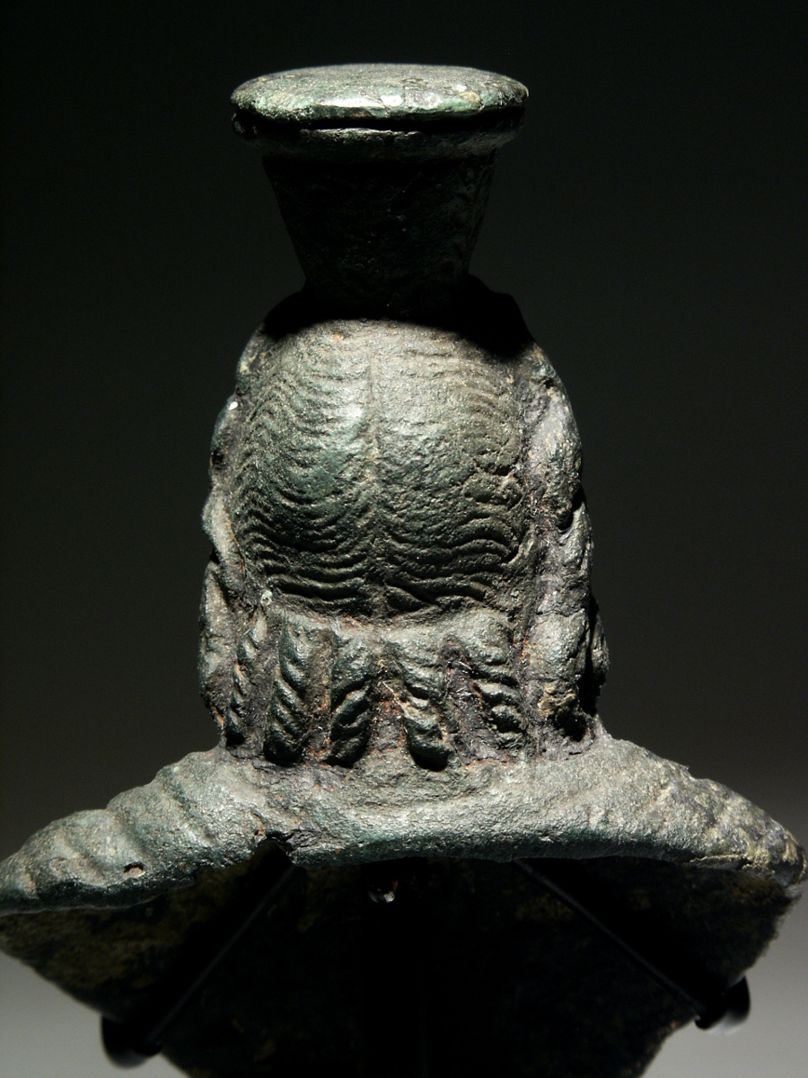 Alexander Ancient Art - A Bronze Bust of Sarapis