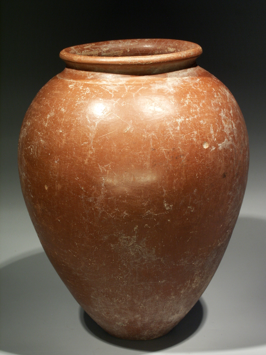 Alexander Ancient Art - A Predynastic Red Ware Jar, Naqada IIc-d