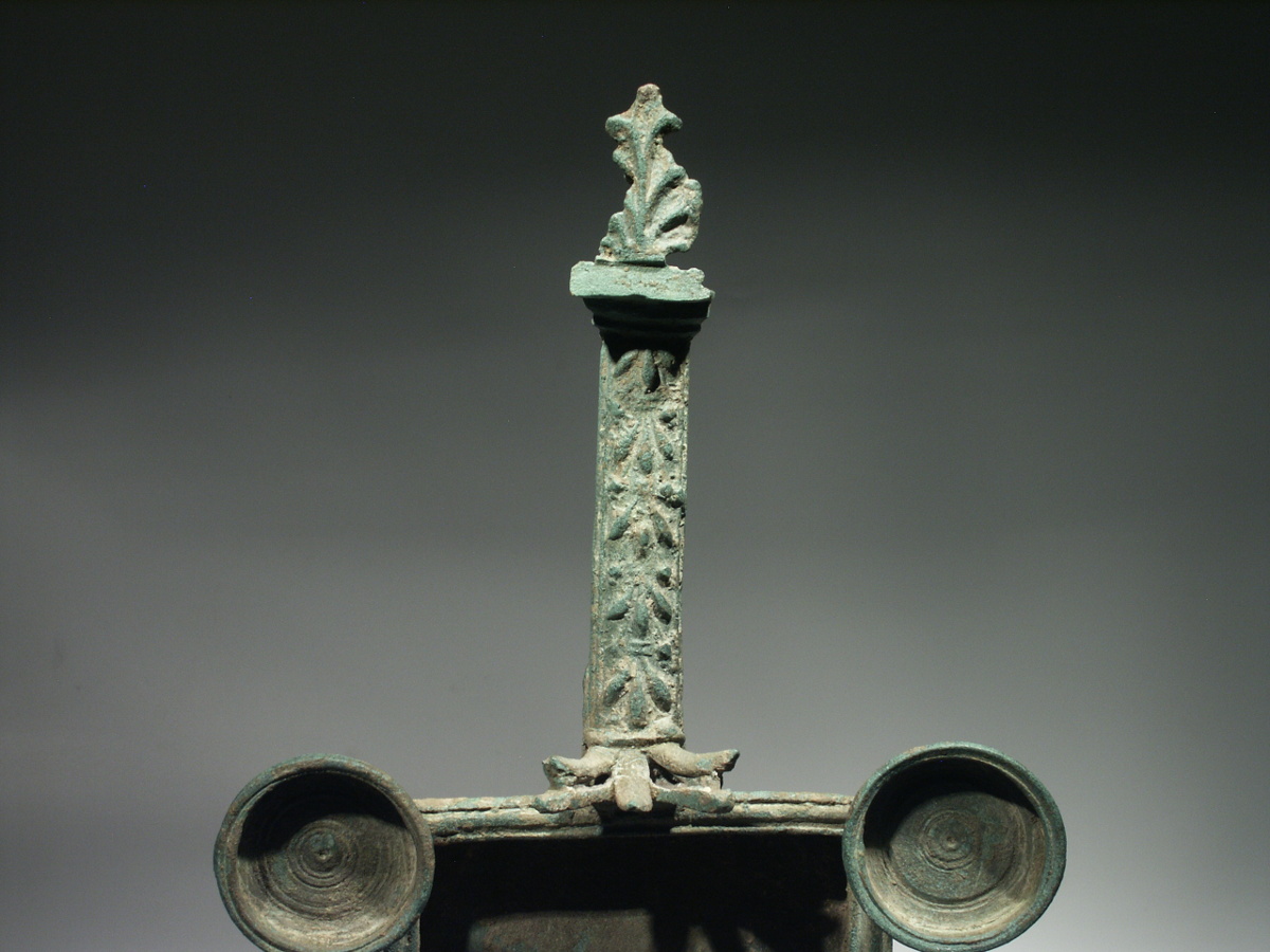 Alexander Ancient Art - A Roman Bronze Incense Shovel or Batillum