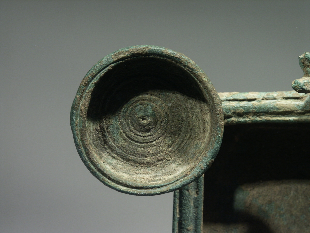 Alexander Ancient Art - A Roman Bronze Incense Shovel or Batillum